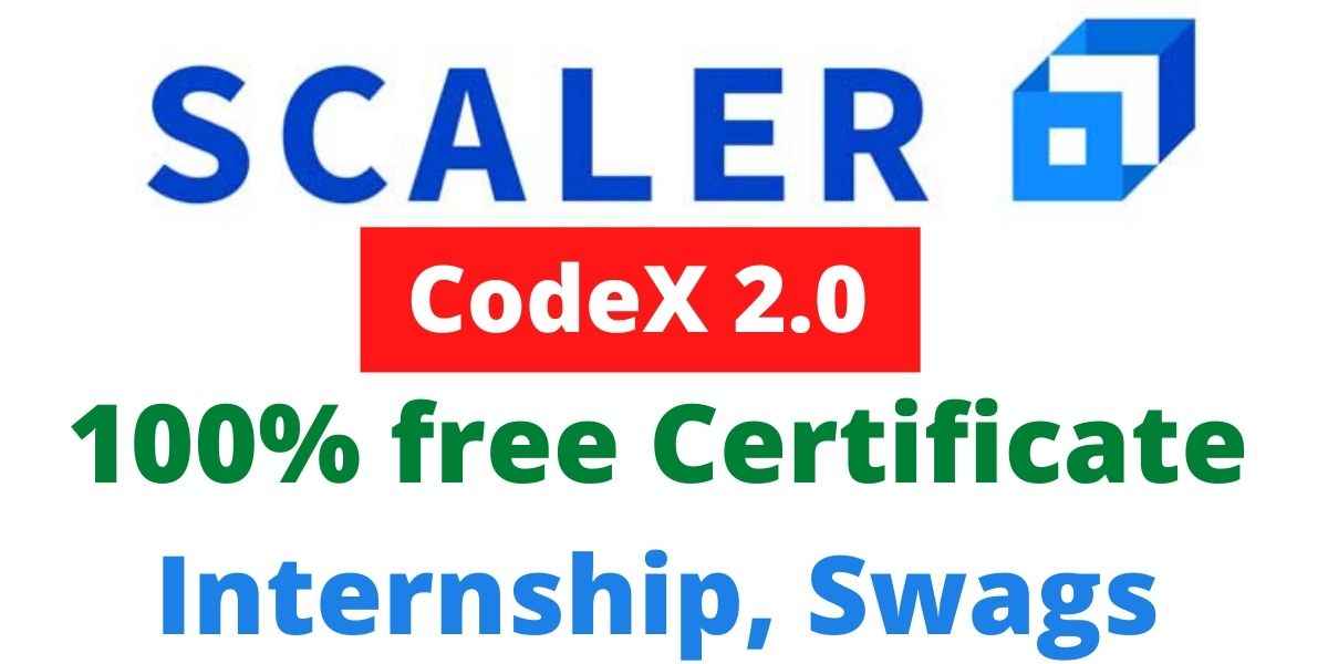 Scaler CodeX for students..Get 100% Free Certificate, Internship and Swags