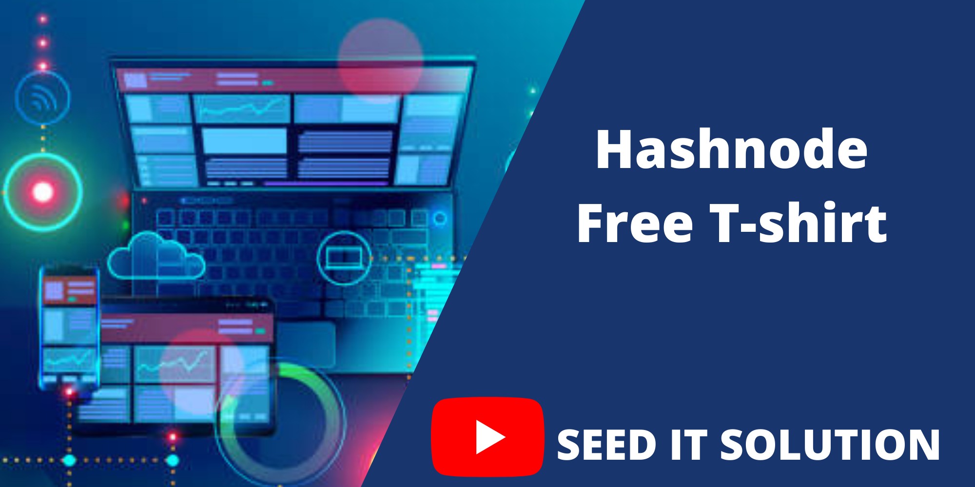 Join the ambassador program and win an exclusive Hashnode T-Shirt.