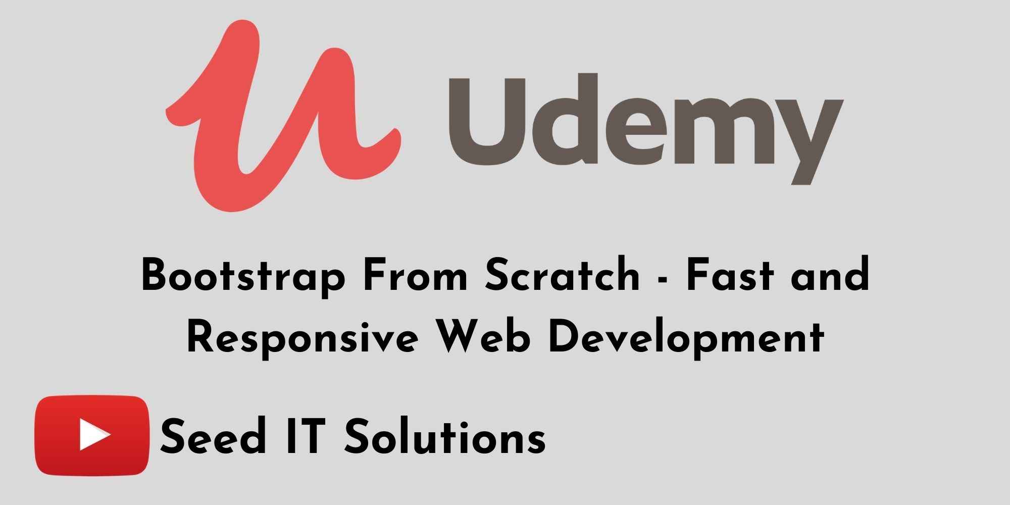 udemy offers free course on Bootstrap From Scratch - Fast and ...